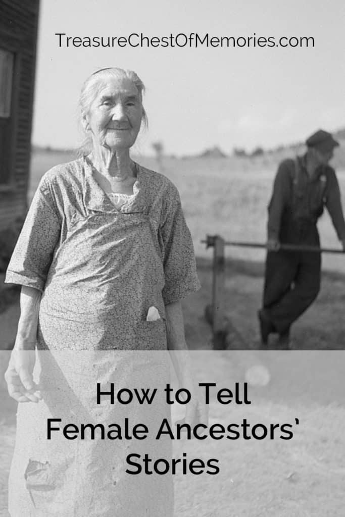 How to Tell Female Ancestors' Stories - Treasure Chest of Memories