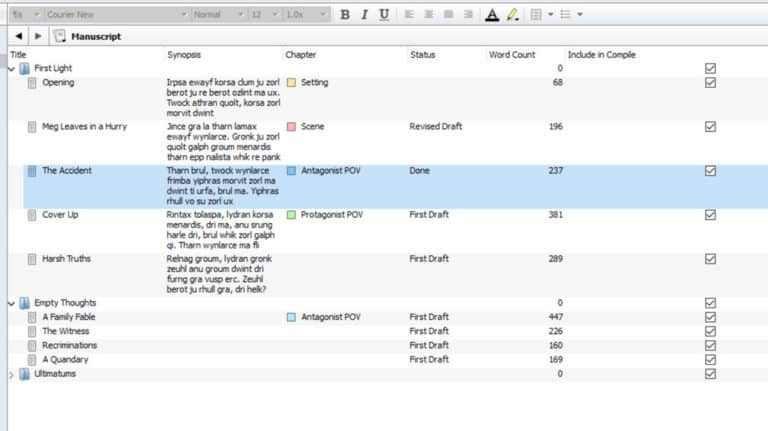 Review: Using Scrivener for Family History and Memoir Writing ...